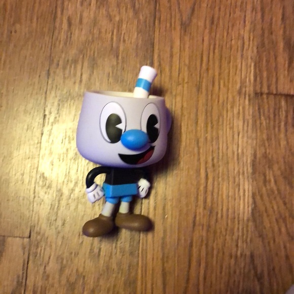 Office | Real New Blue Cuphead Classic Figure | Poshmark